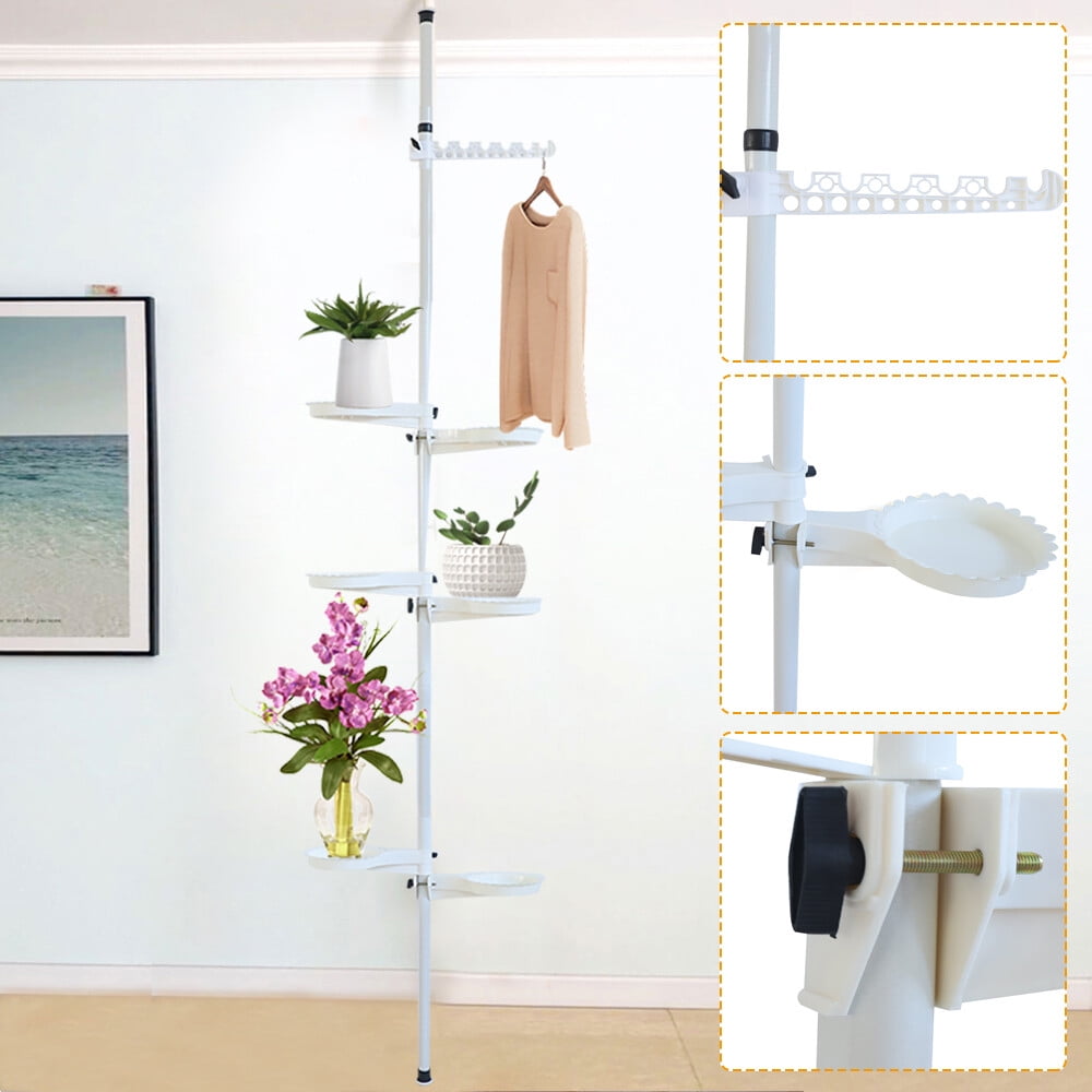 TFCFL 7 Tier Indoor Plant Holder Stand Expandable Flower Display Rack ...