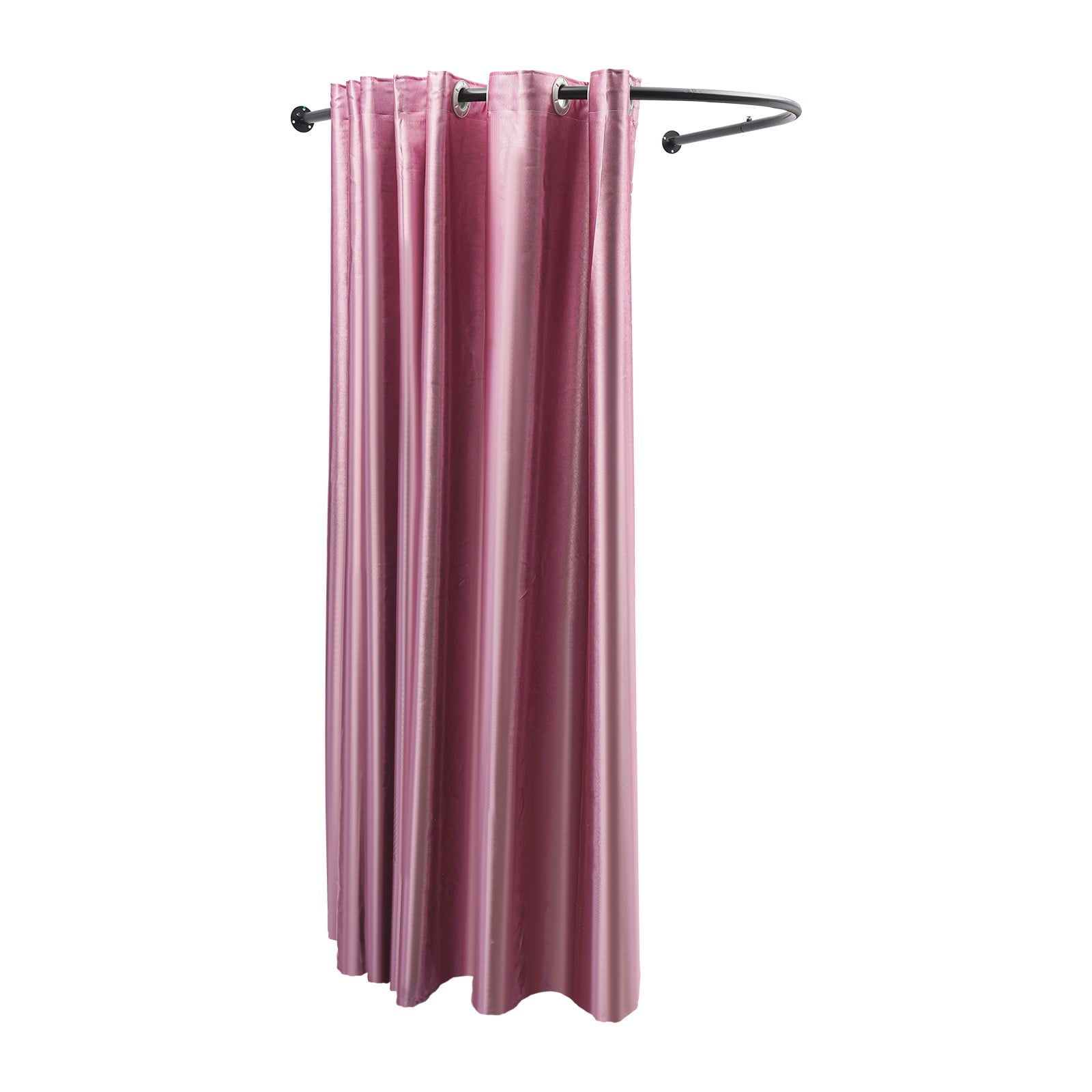 TFCFL 95cm Pink U-shaped Privacy Protection Changing Room Wall-mounted ...