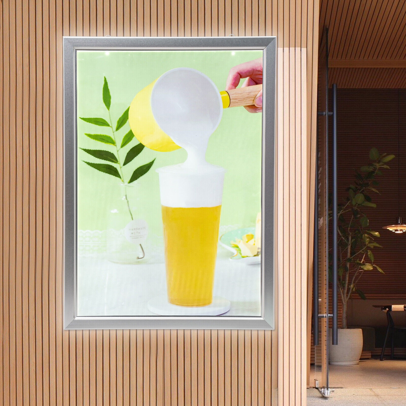 TFCFL A1 24" x 33'' LED Poster Movie Frame Backlit Light Box Movie ...