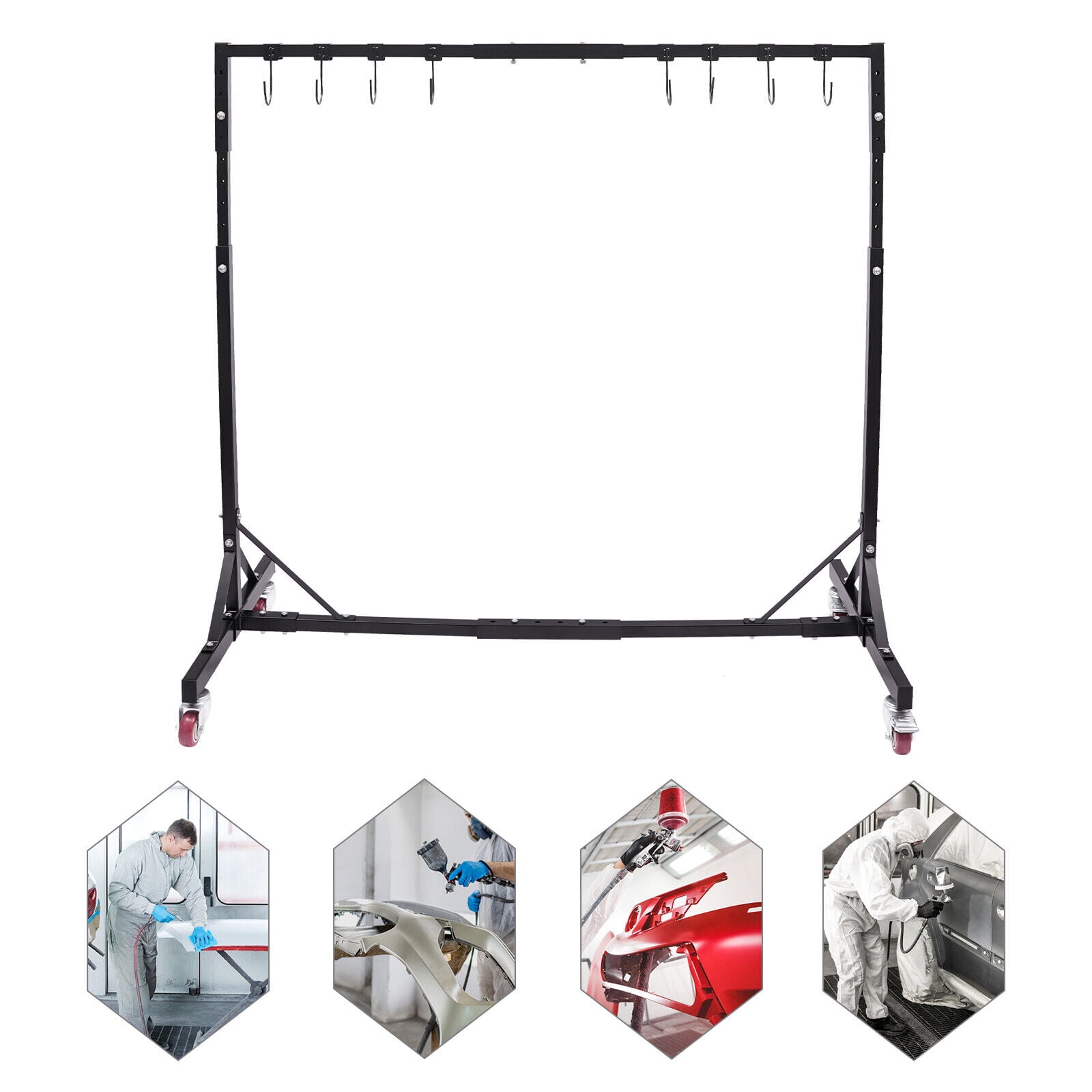 TFCFL Automotive Painting Hanger Rack Door Hood Fender Panel Painting ...