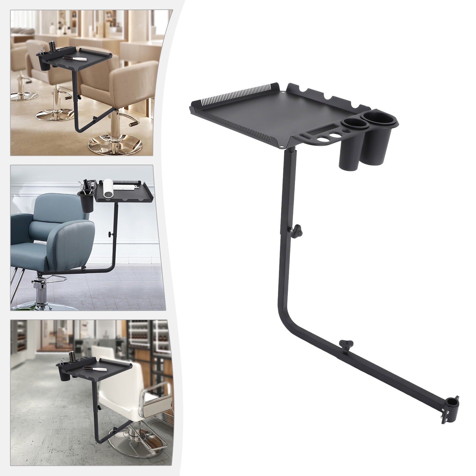 TFCFL Barber Chair Mount Hair Extension Tool Tray Styling Chair Storage ...