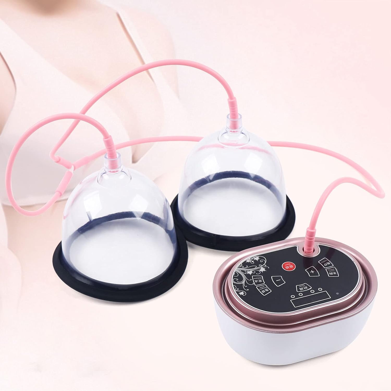 TFCFL Breast Vacuum Machine with Cups, Vacuum Therapy & Electrotherapy ...
