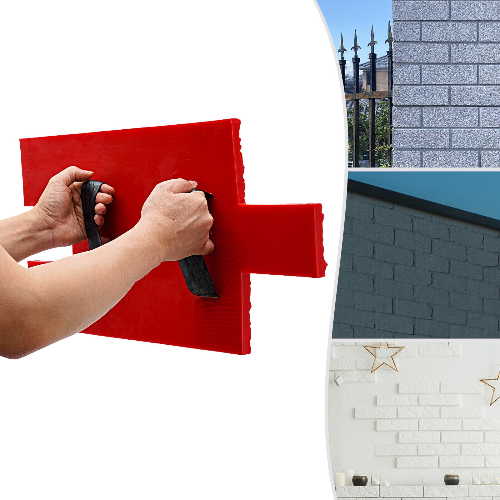 TFCFL Brick Pattern Decorative Concrete Cement Stamp PU Decorative ...