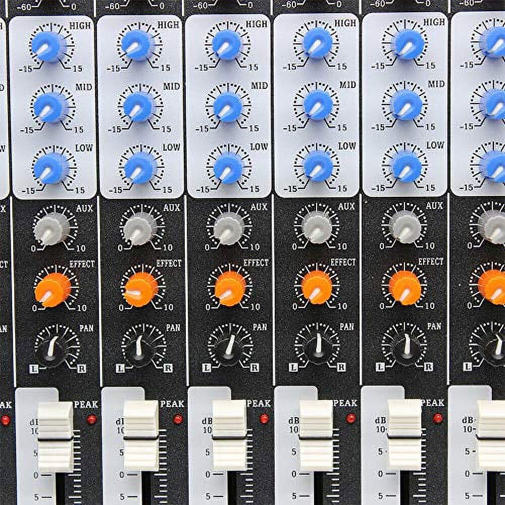 TFCFL CT-120S 8/12 Channel Professional Live Studio Audio Mixer USB ...