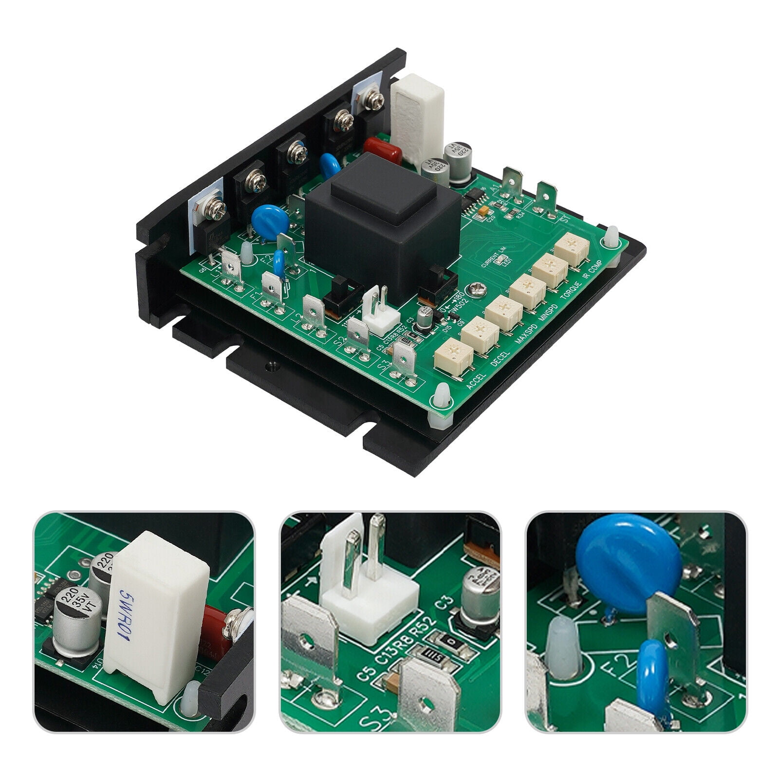 TFCFL DC Motor Variable Speed Controller Module for Minarik MM23001C DC ...