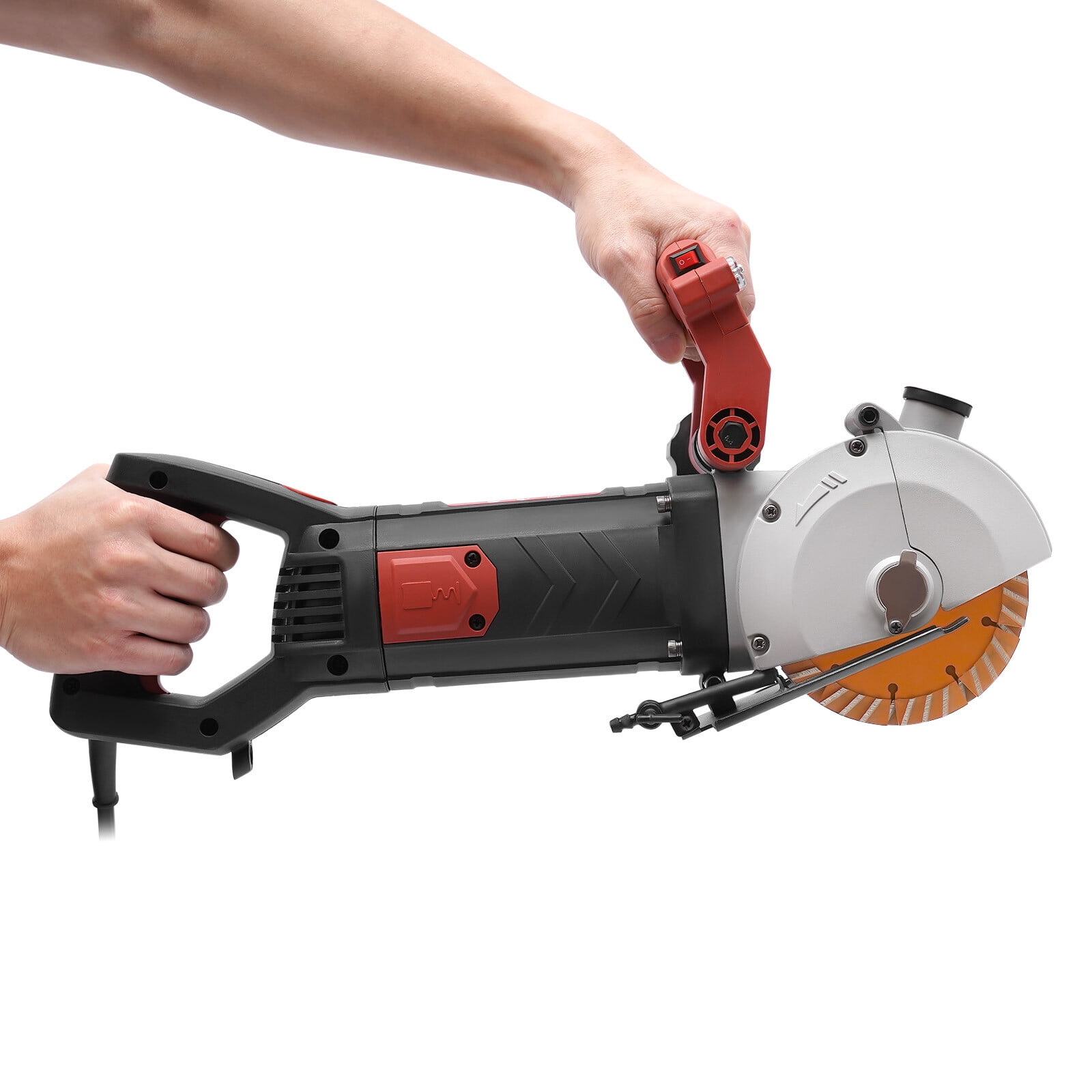 TFCFL Electric Brick Wall Chaser Concrete Cutter Notcher Groover 4800W ...