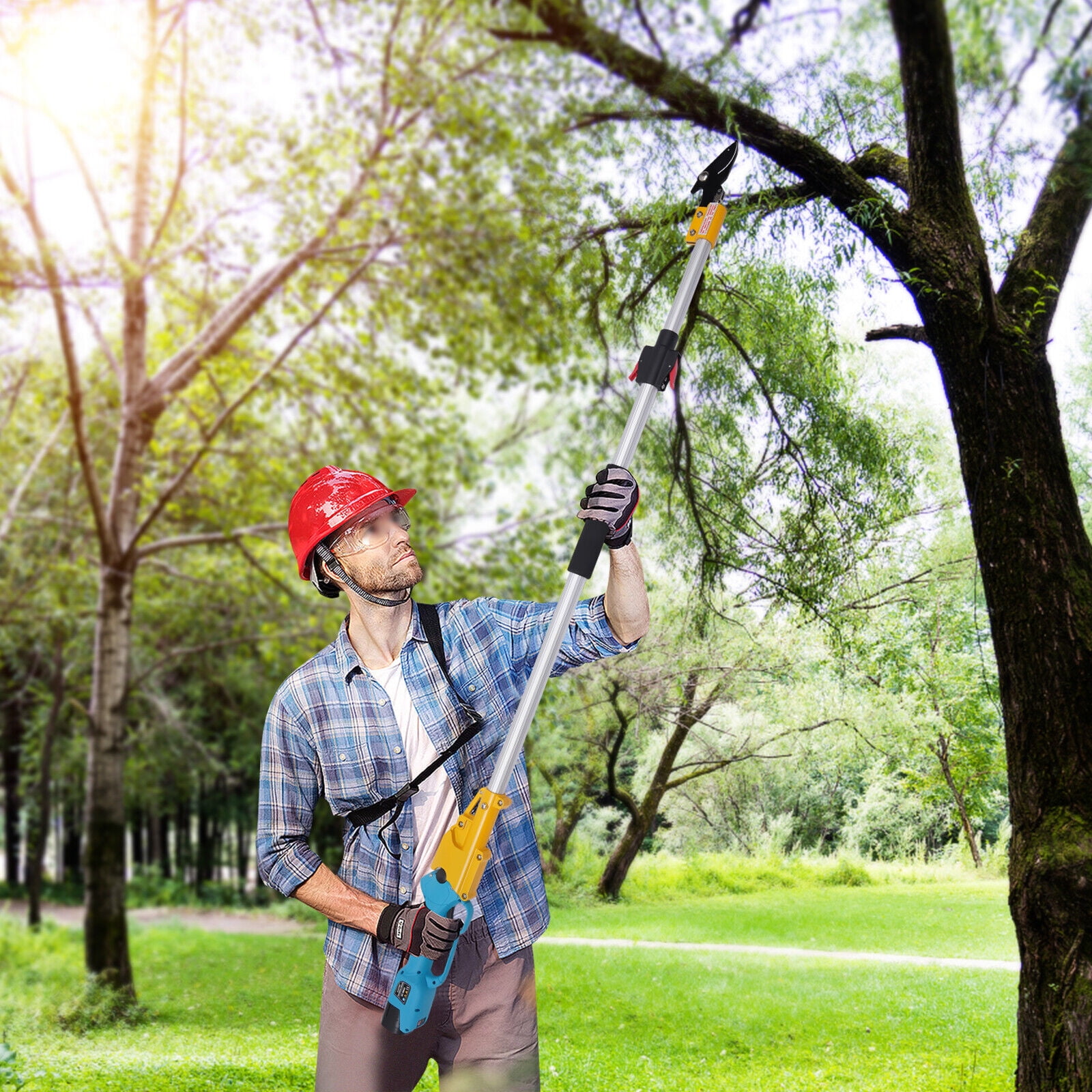 TFCFL Electric Pruner Cordless Pruning Shear Tree Branch Cutting ...