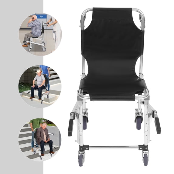 TFCFL Foldable Emergency Stair Chair Stair Climbing Wheelchair ...