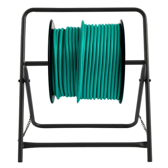 TFCFL Foldable Wire Spool Rack Single Axle Cable Caddy Wire Spool ...