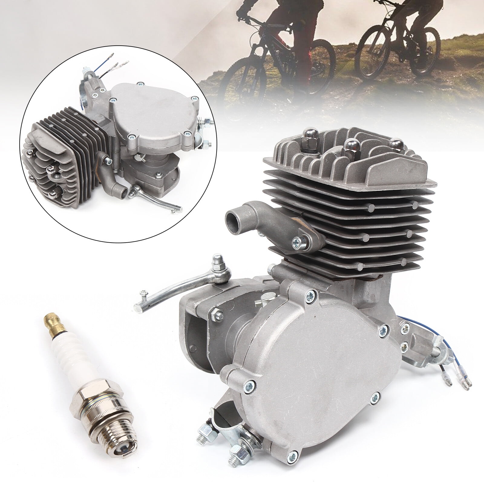 TFCFL Full Assembled 80cc 2-Stroke Bike Gas Motor Engine Motorized ...