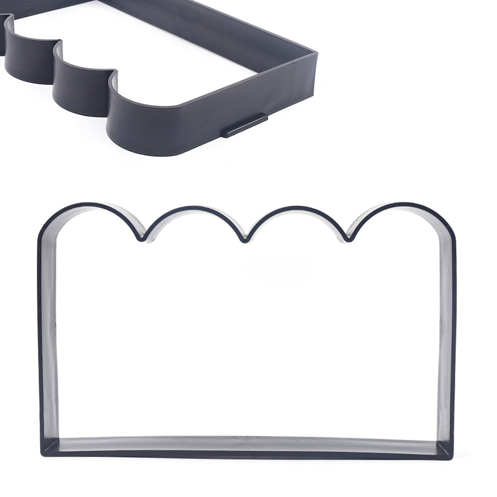 TFCFL Gardens Fence Concrete Mold Lawns Sidewalks Edging Fence Cement ...