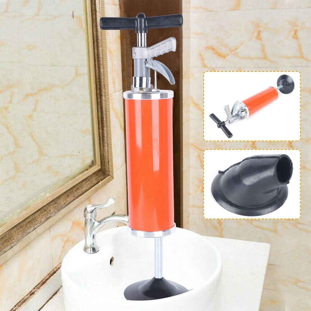 TFCFL High Pressure Toilet Clean Air Drain Blaster Pump Plunger Sink ...