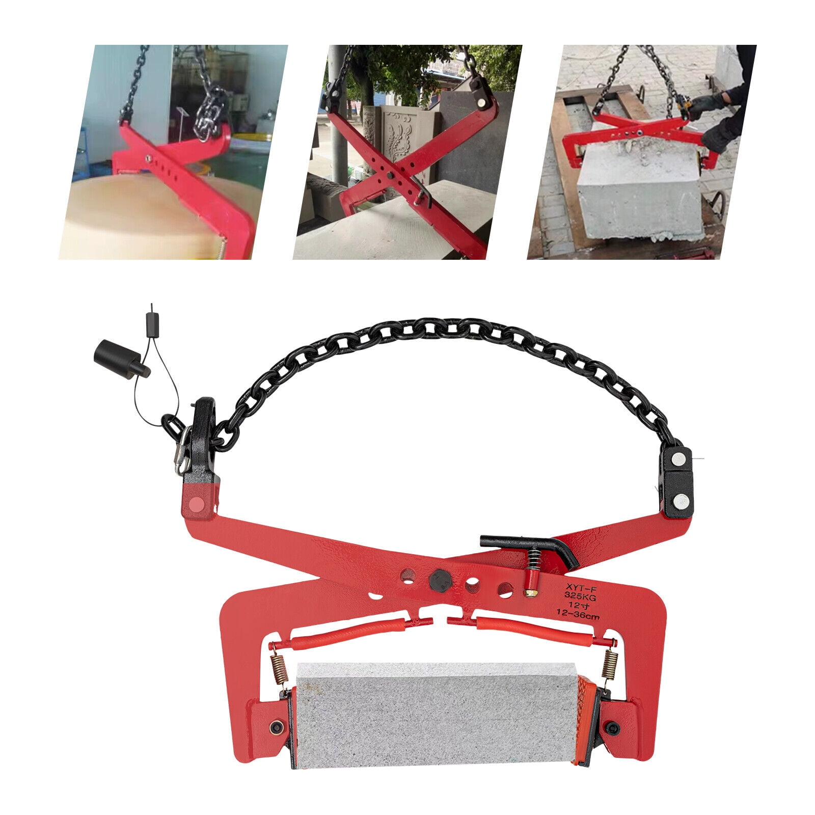 TFCFL Lifting Clamp Pallet Puller Clamp Vertical Steel Plate Clamp ...