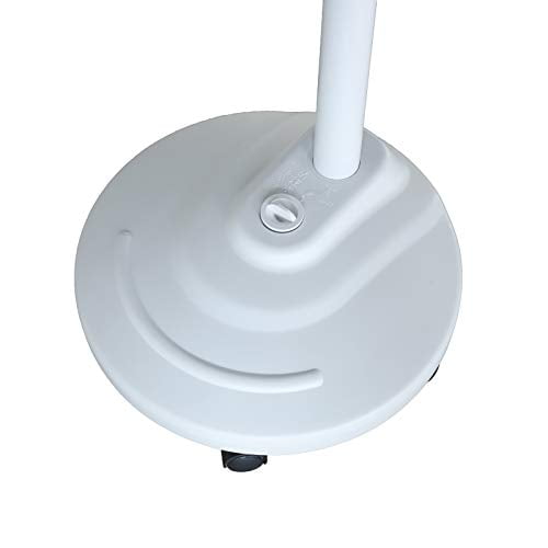 TFCFL Magnifying Floor Lamp with Wheels, 16x LED 58W Gooseneck Floor ...