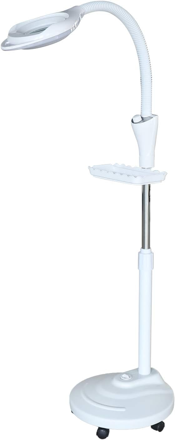 TFCFL Magnifying Floor lamp, 16x LED 58W Gooseneck Floor Light with ...