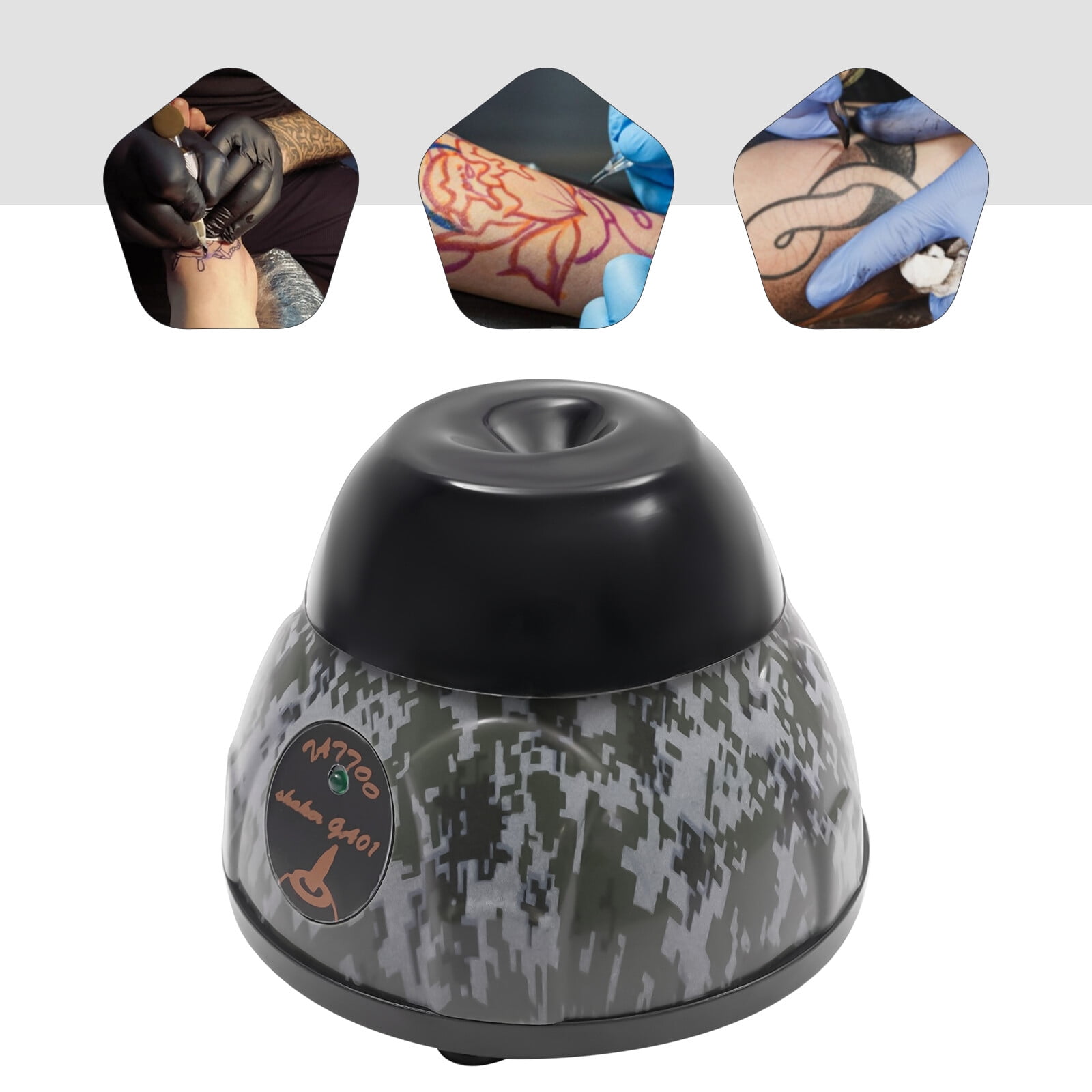 TFCFL Mini Vortex Mixer Tattoo Paint Shaker Mixer for Ink Lab Salon ...