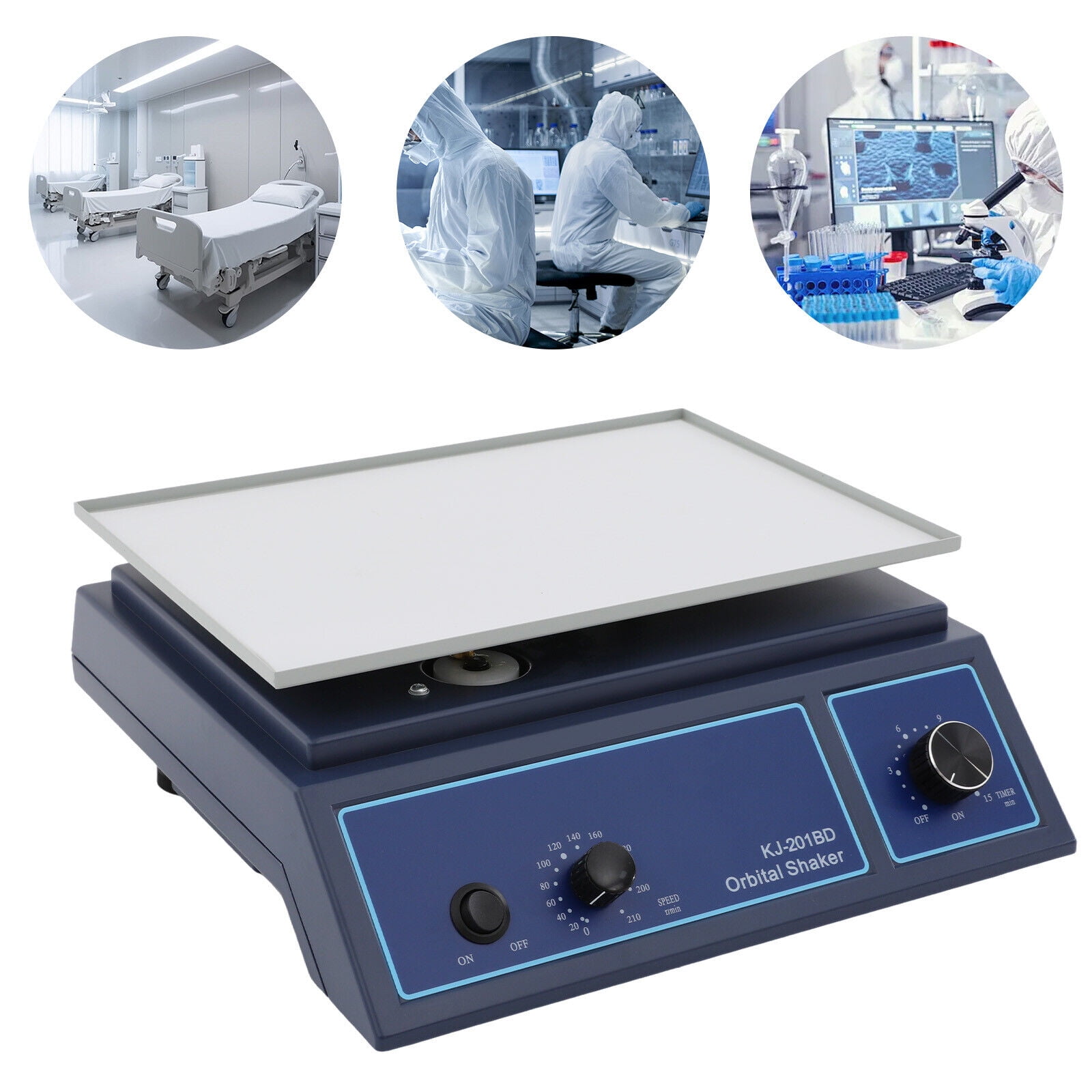 TFCFL Orbital Shaker Adjustable Lab Oscillator Horizontal Rotator ...