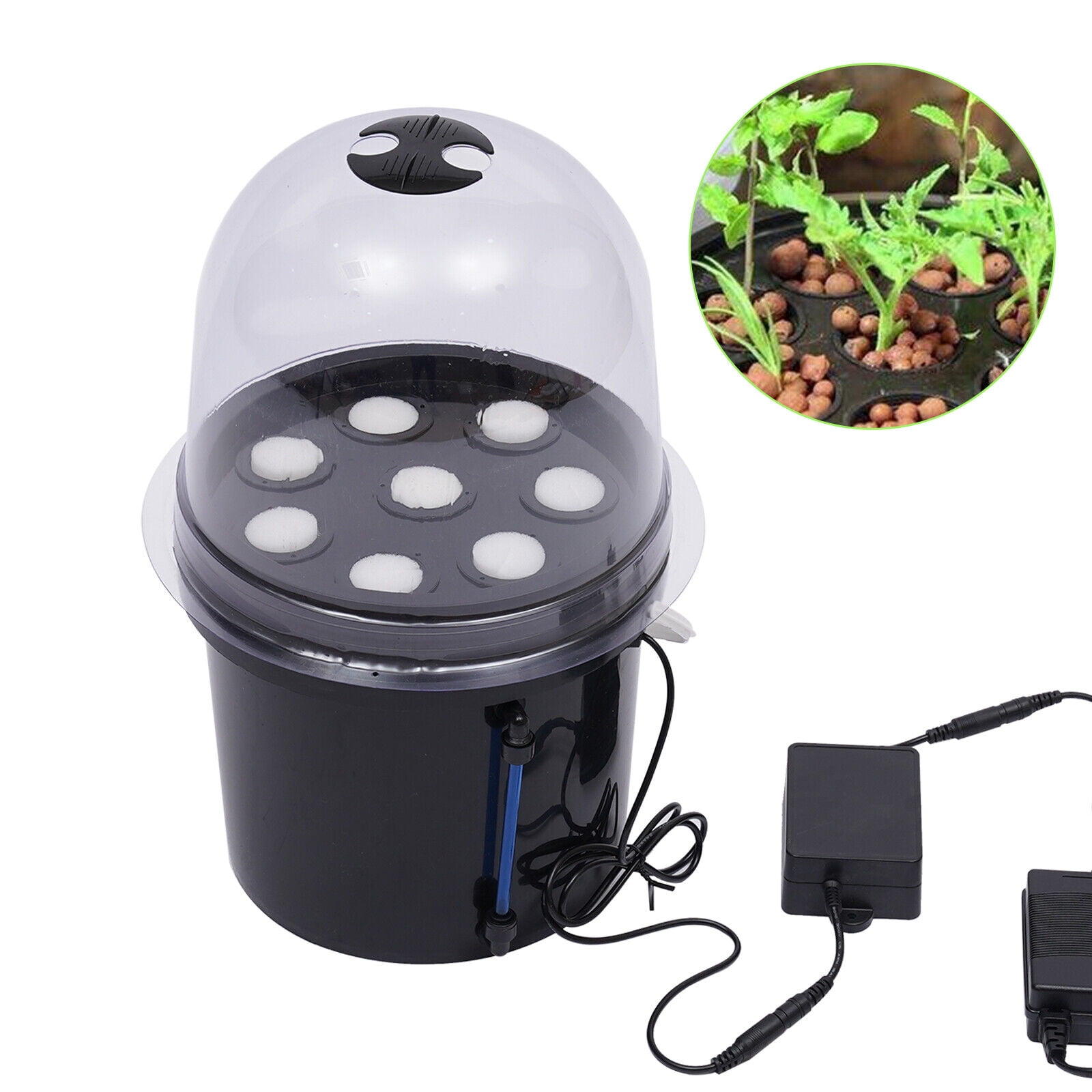 TFCFL PP Hydroponics Seedling & Cloning System Aeroponic Propagation ...