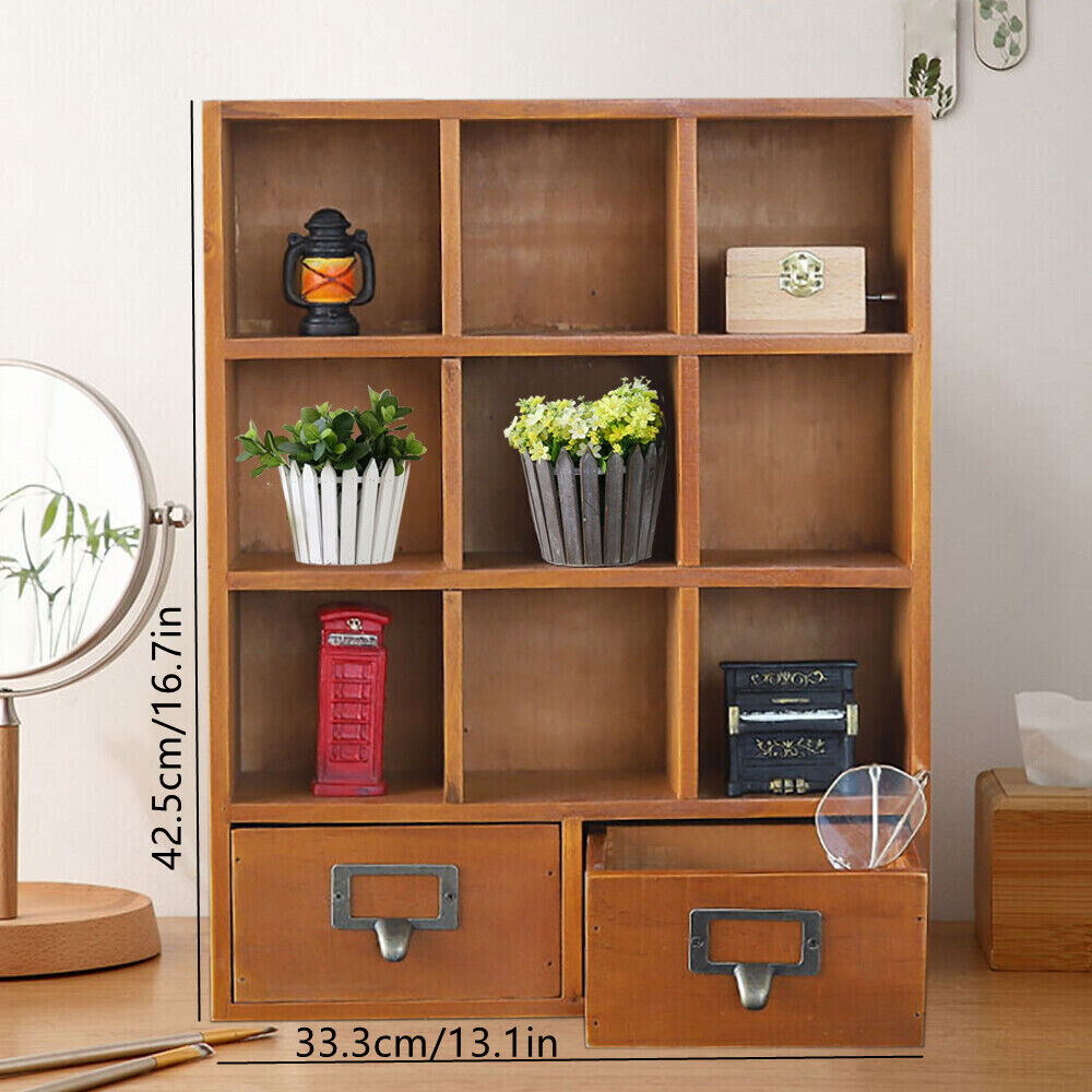 Ideaz International 23602 Medium Cubby Bookcase Terrarum Walnut ...