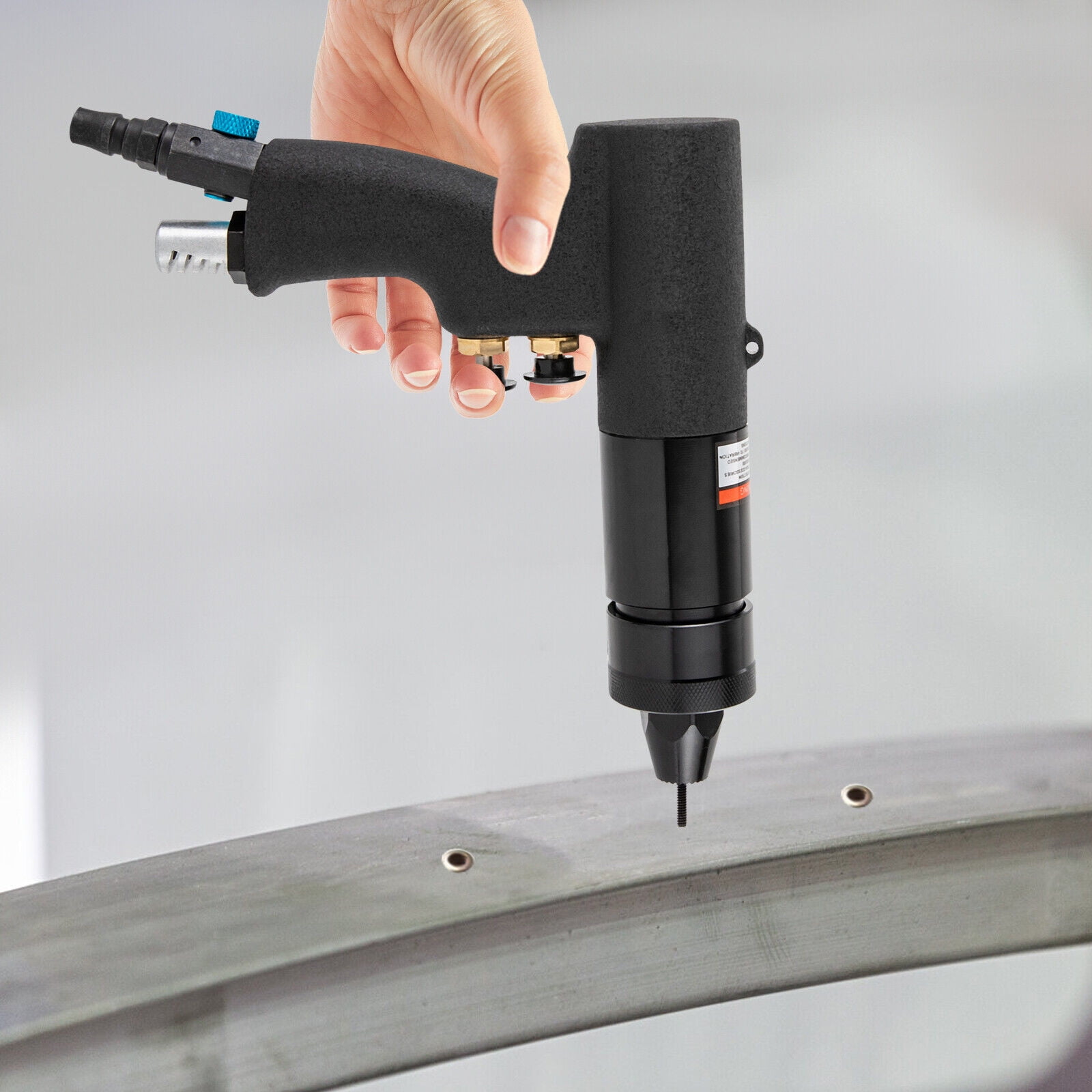 TFCFL Pneumatic Rivet Nut Gun 10-24",10-32",8-32",6-32''Heads Air Rivet ...