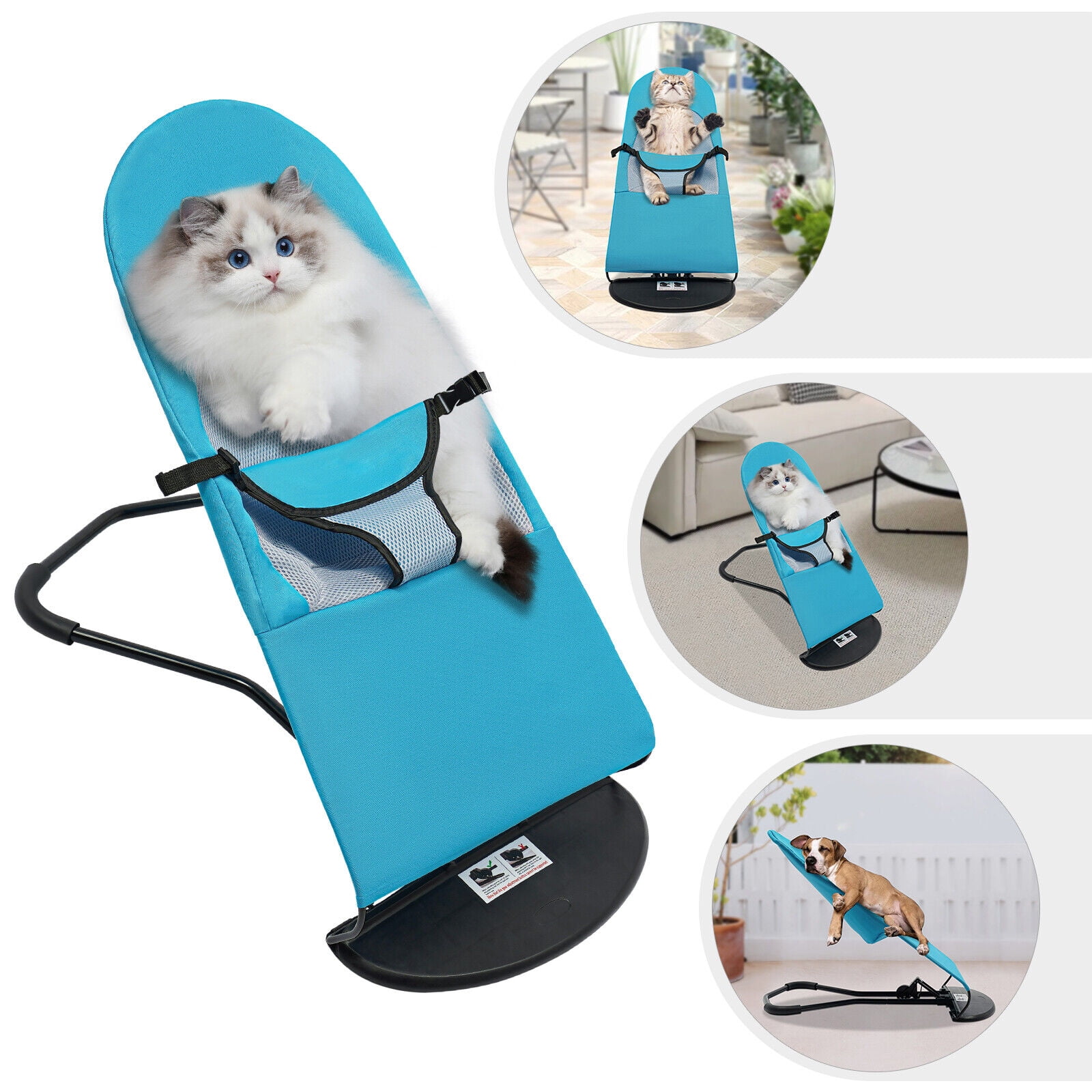 TFCFL Portable Cat Rocking Chair Dog Snoring Chair Bed Rest Accessories ...