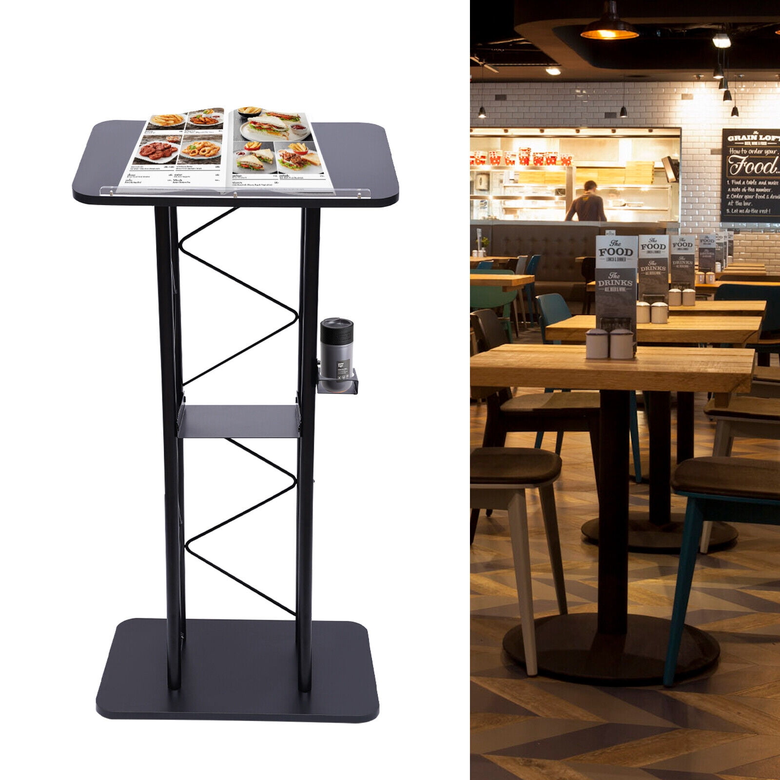 TFCFL Presentation Stands Lecterns Curved Podium Pulpit Church ...