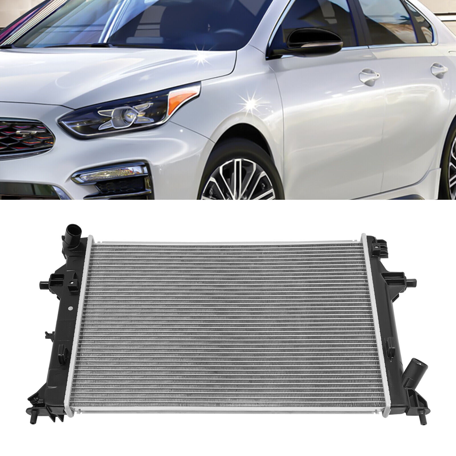 TFCFL Radiator Replacement for Kia Forte Sedan 2.0L 2019-2023 & 2017 ...