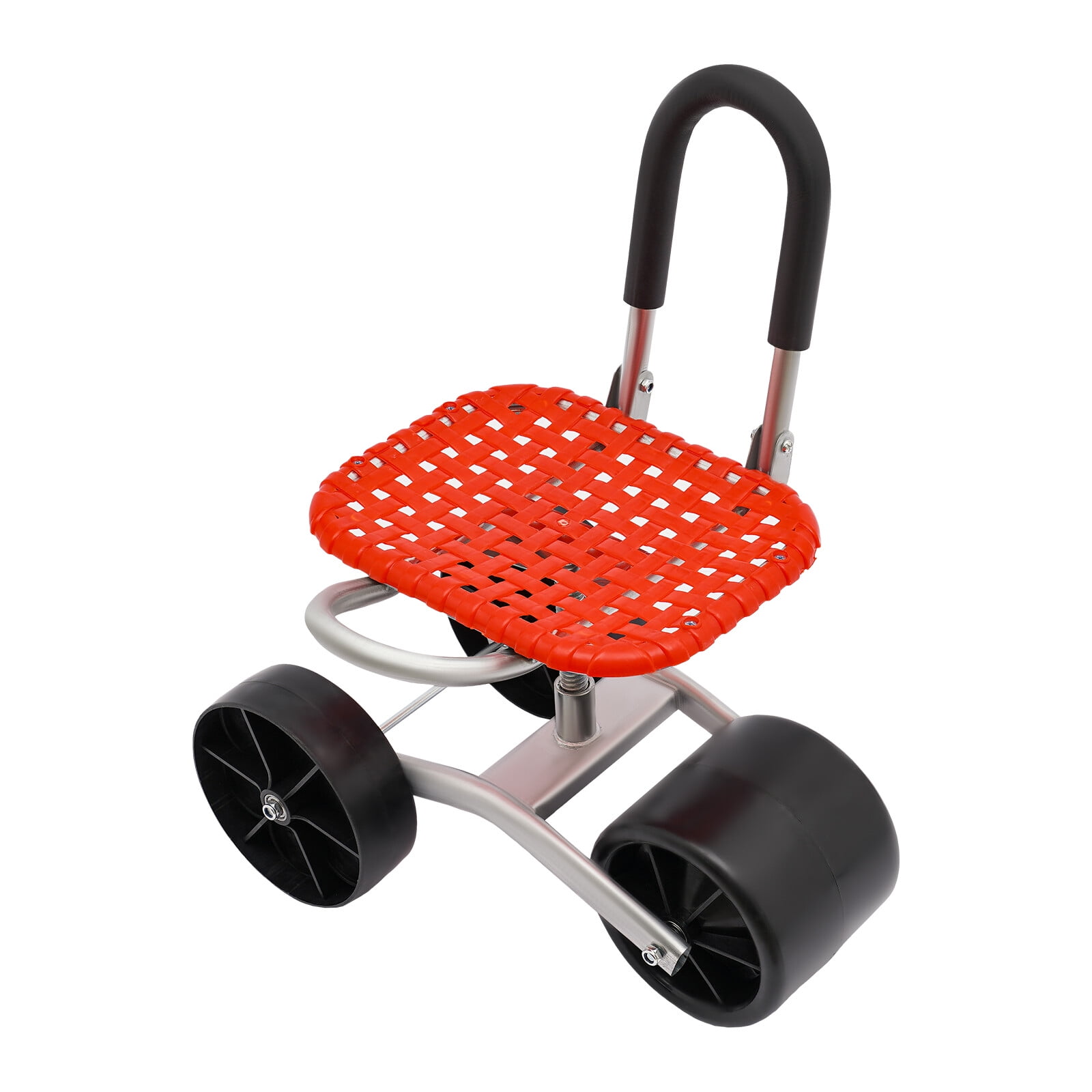 TFCFL Rolling Garden Cart Rotatable Greenhouse Workseat Adjustable ...