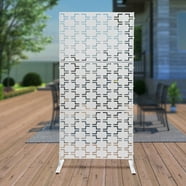 Enclo 5ft Wood Privacy Screen for Patio, Garden, Deck, Balcony, EC18022 ...