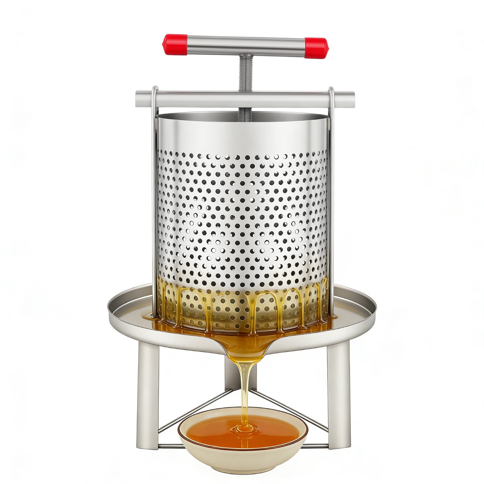 TFCFL Stainless Steel Mesh Honey Wax Press Manual Honey Wax Pressing ...