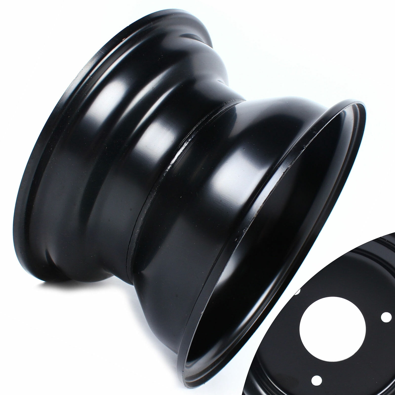 TFCFL Steel 7" ATV Rim Wheel 3 Lug For 16x8-7 Tire ATV 125cc Quad Go ...