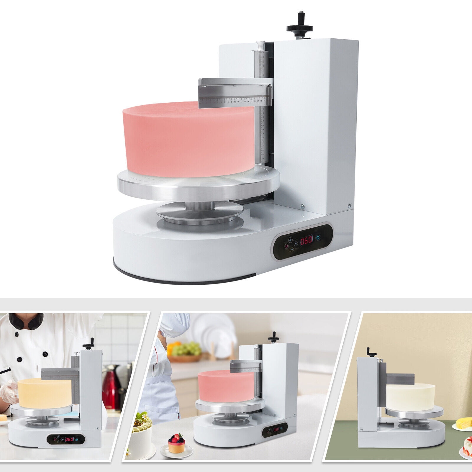 TFCFL Tabletop Cake Decorating Machine Cake Cream Smooth Coating ...