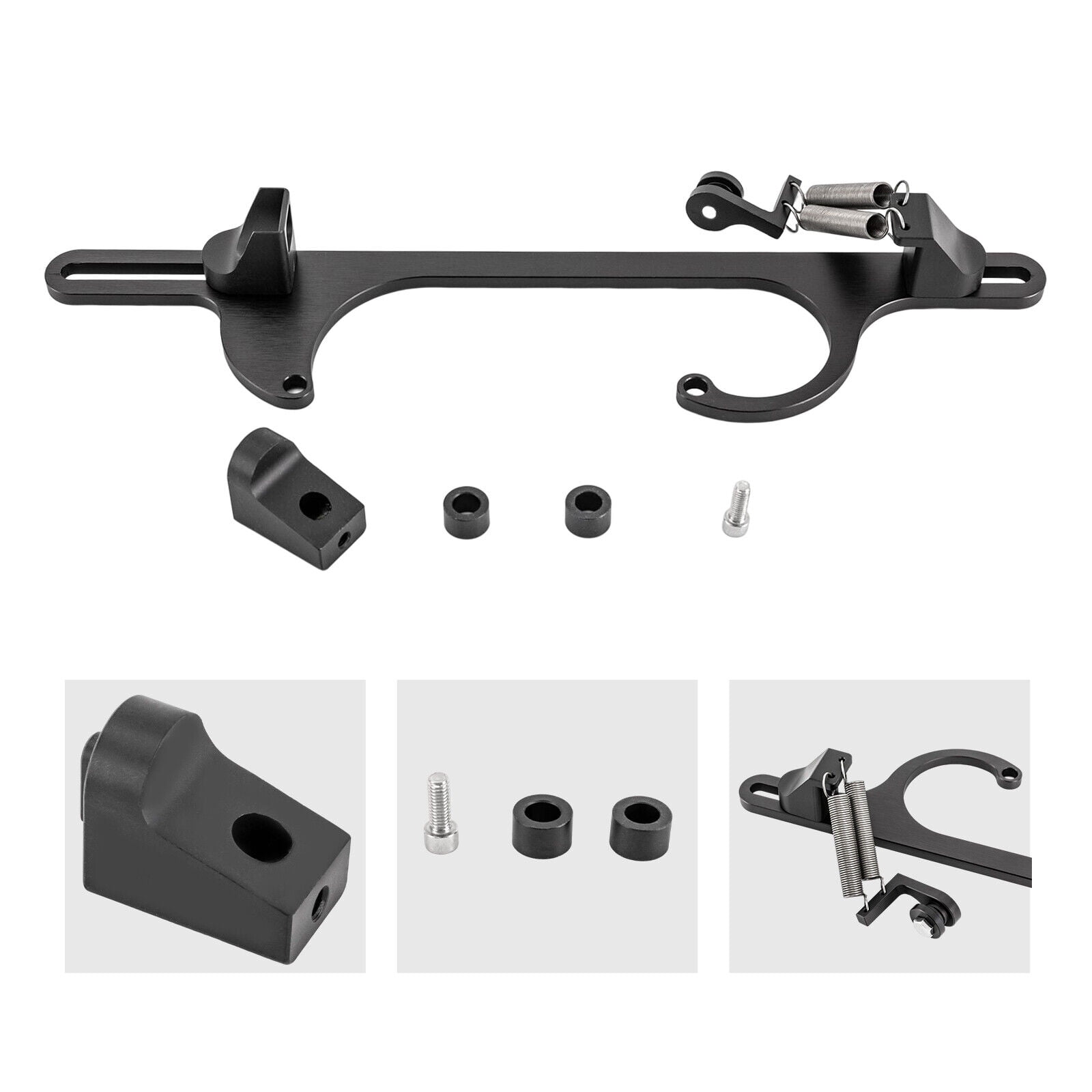 TFCFL Throttle Cable Carburetor Bracket Carburetor Base for 4150 4160 ...