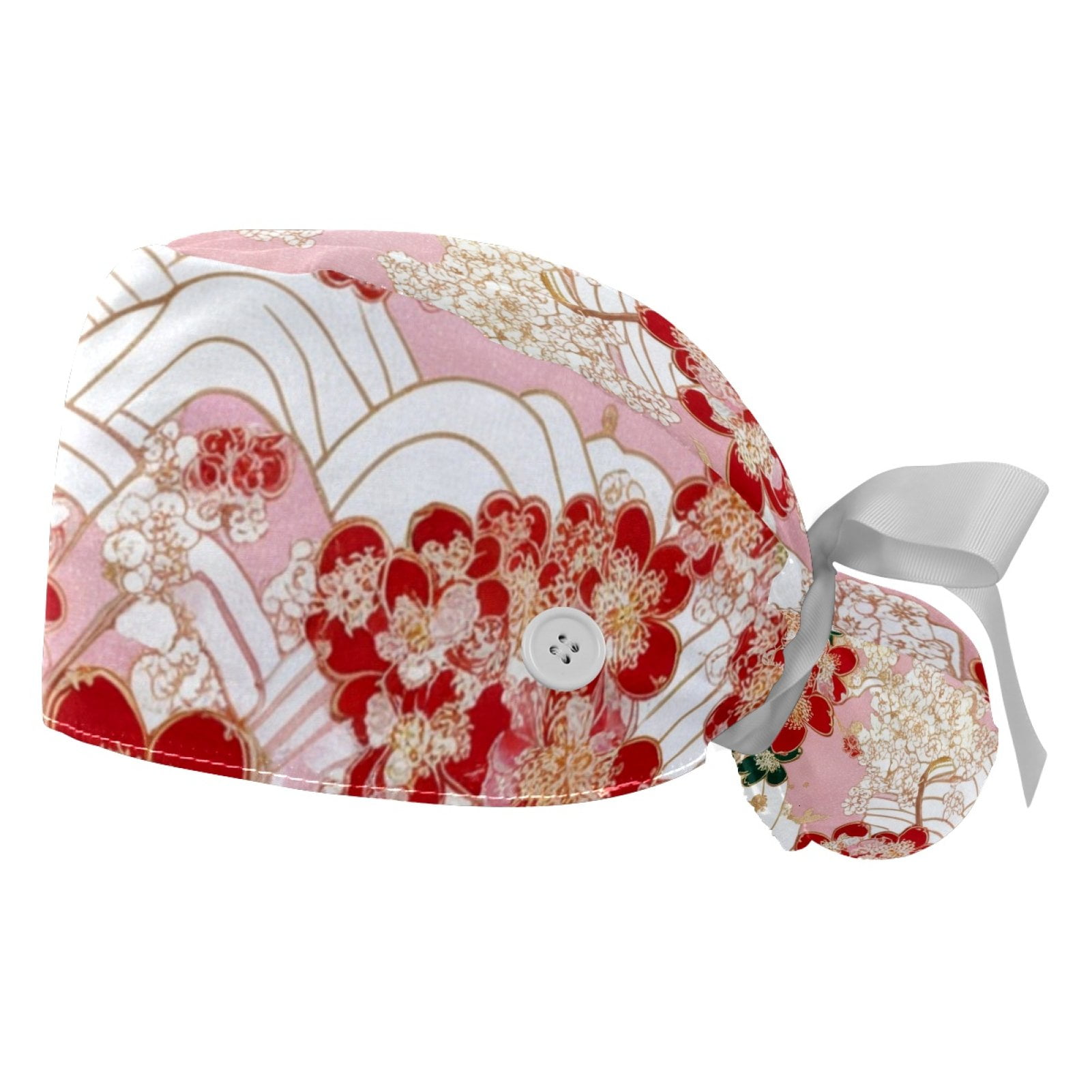 TFCOCFT，2 Pieces，Scrub Caps Women，Scrub Caps,Surgeon Caps,for Hospital ...