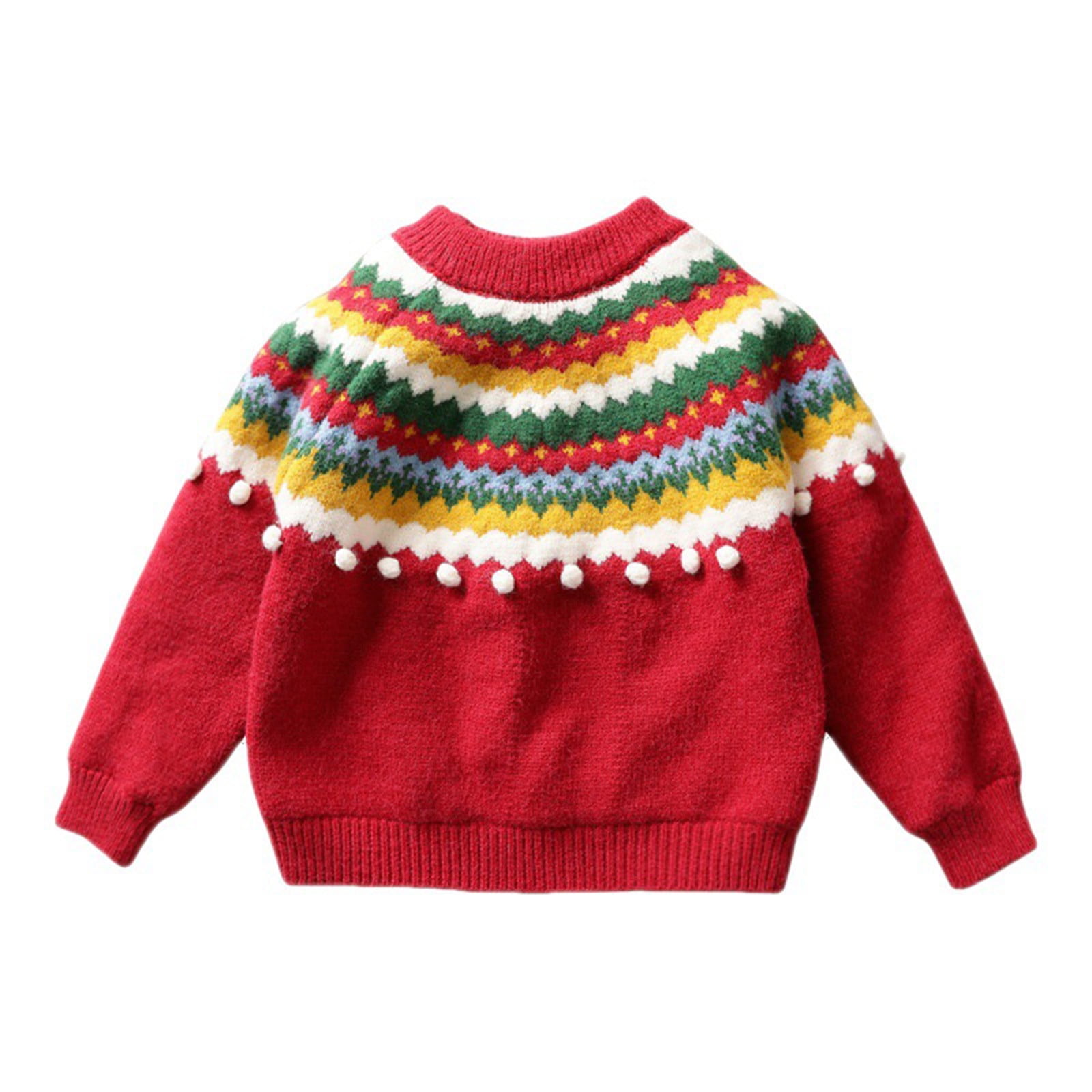 TFEOQRY Children Kids Baby Boys And Girls sweater pullover Fashion Cute ...