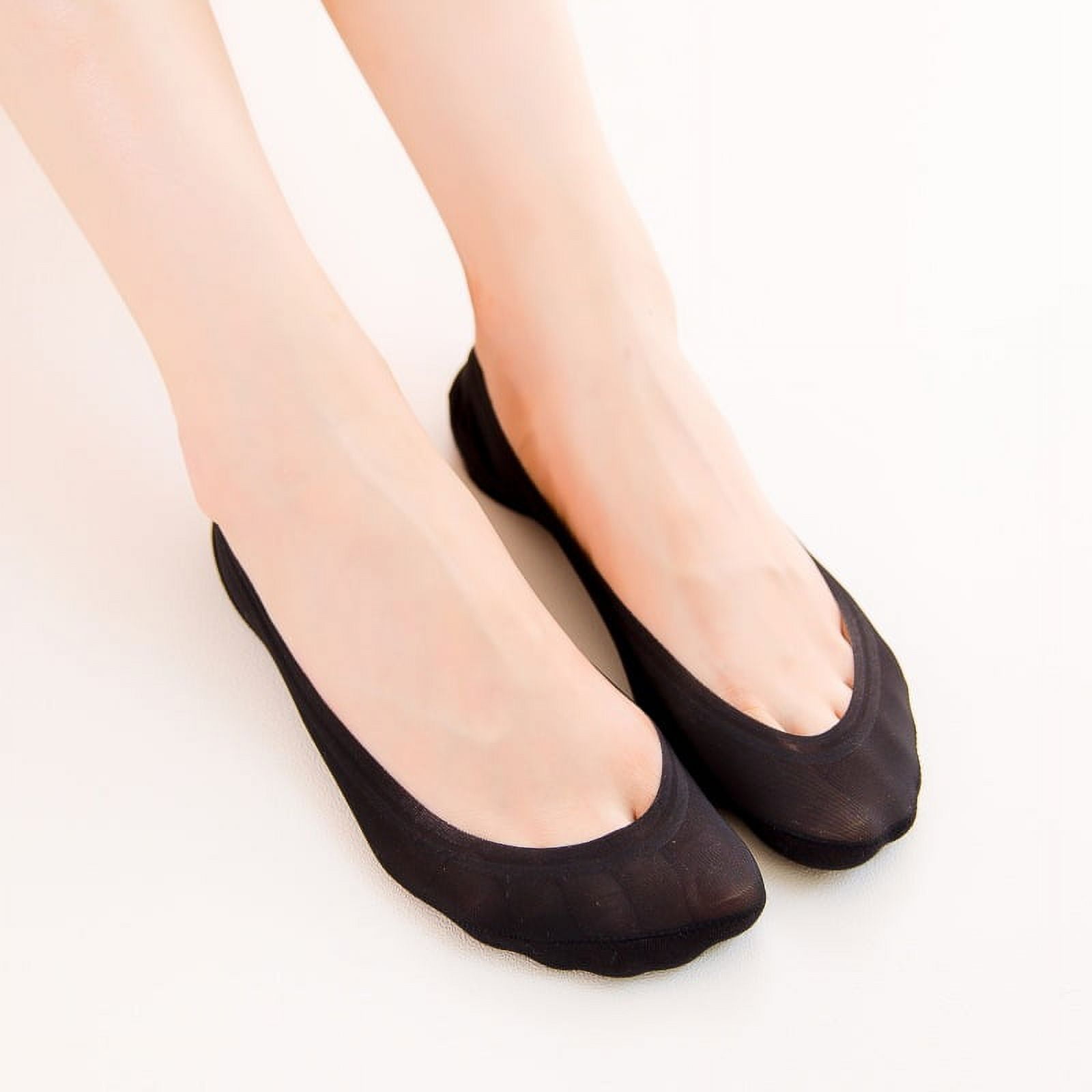 TFFR 10 Pairs No Show Socks for Women Invisible Socks Ballerina Boat ...