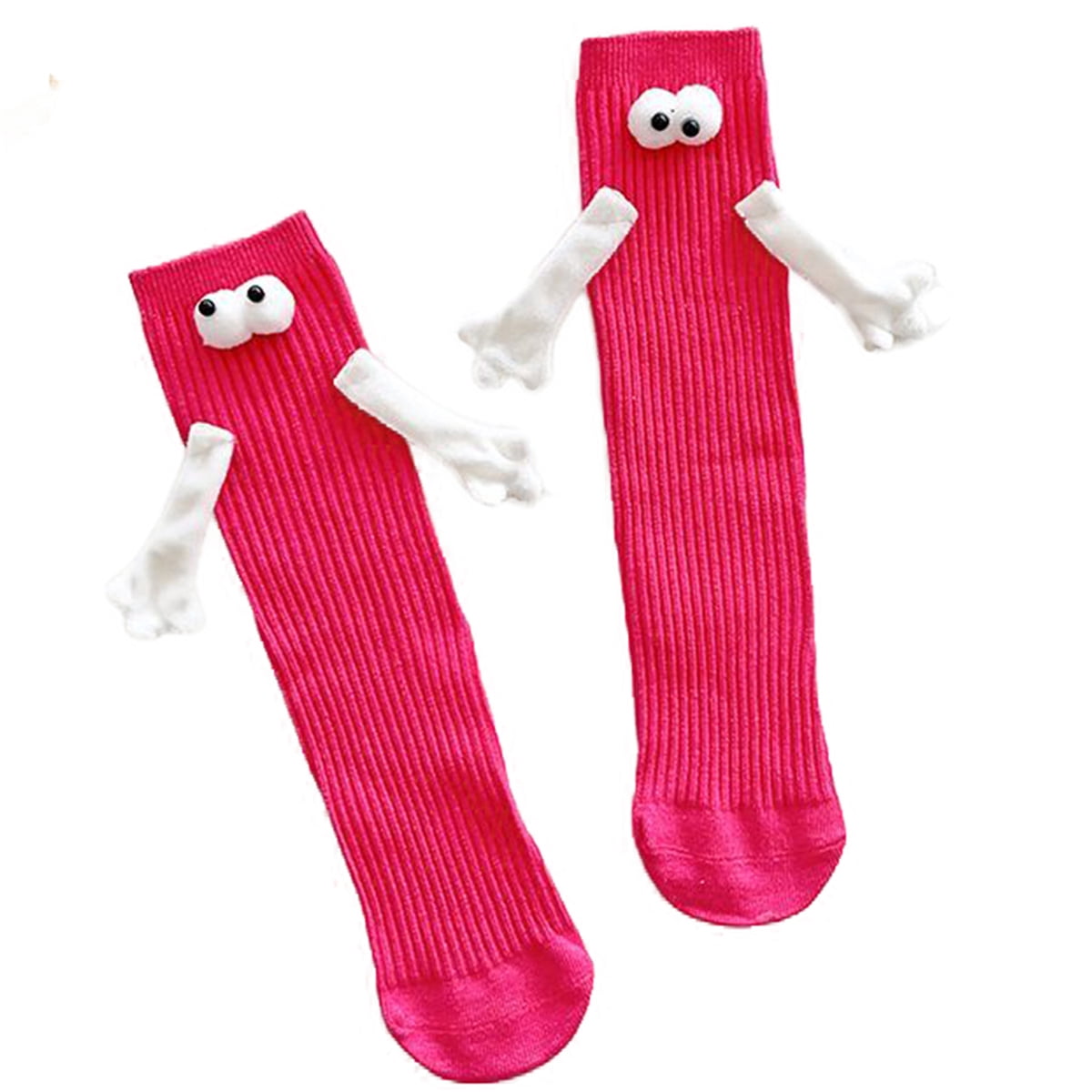 TFFR Kids Holding Hands Socks，Unisex 3D Doll Novelty Funny Socks，Funny ...