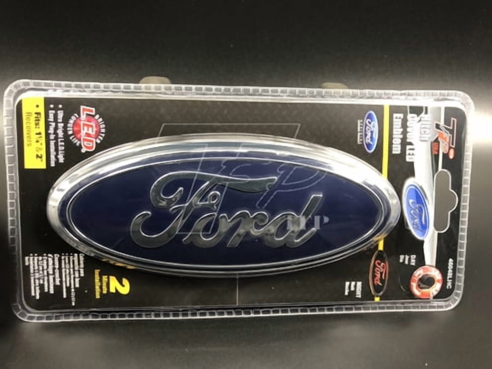 TFP (International Trim) 44116LTGEC Ford Logo Emblem - Walmart.com