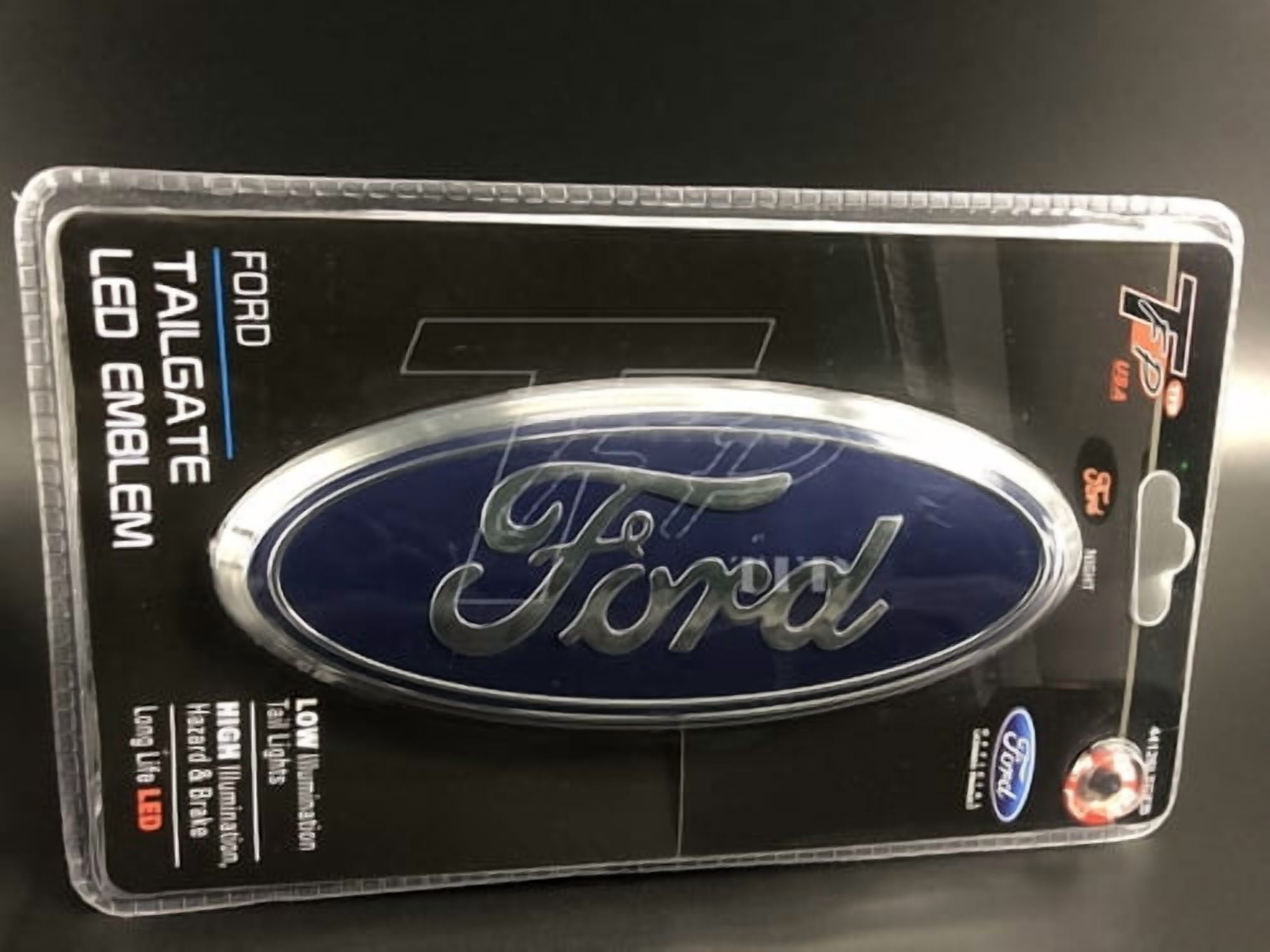 TFP (International Trim) 44126LTGEB Ford Logo Emblem - Walmart.com