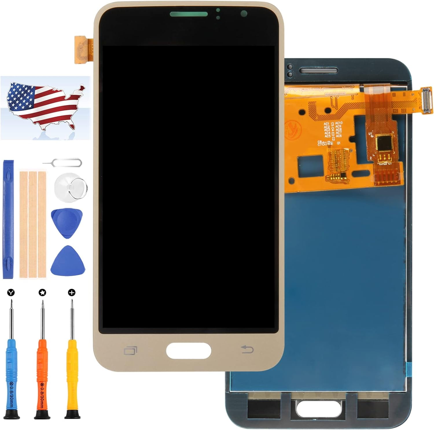 TFT for Samsung Galaxy J1 2016 J120A Screen Replacement J120 J120F ...