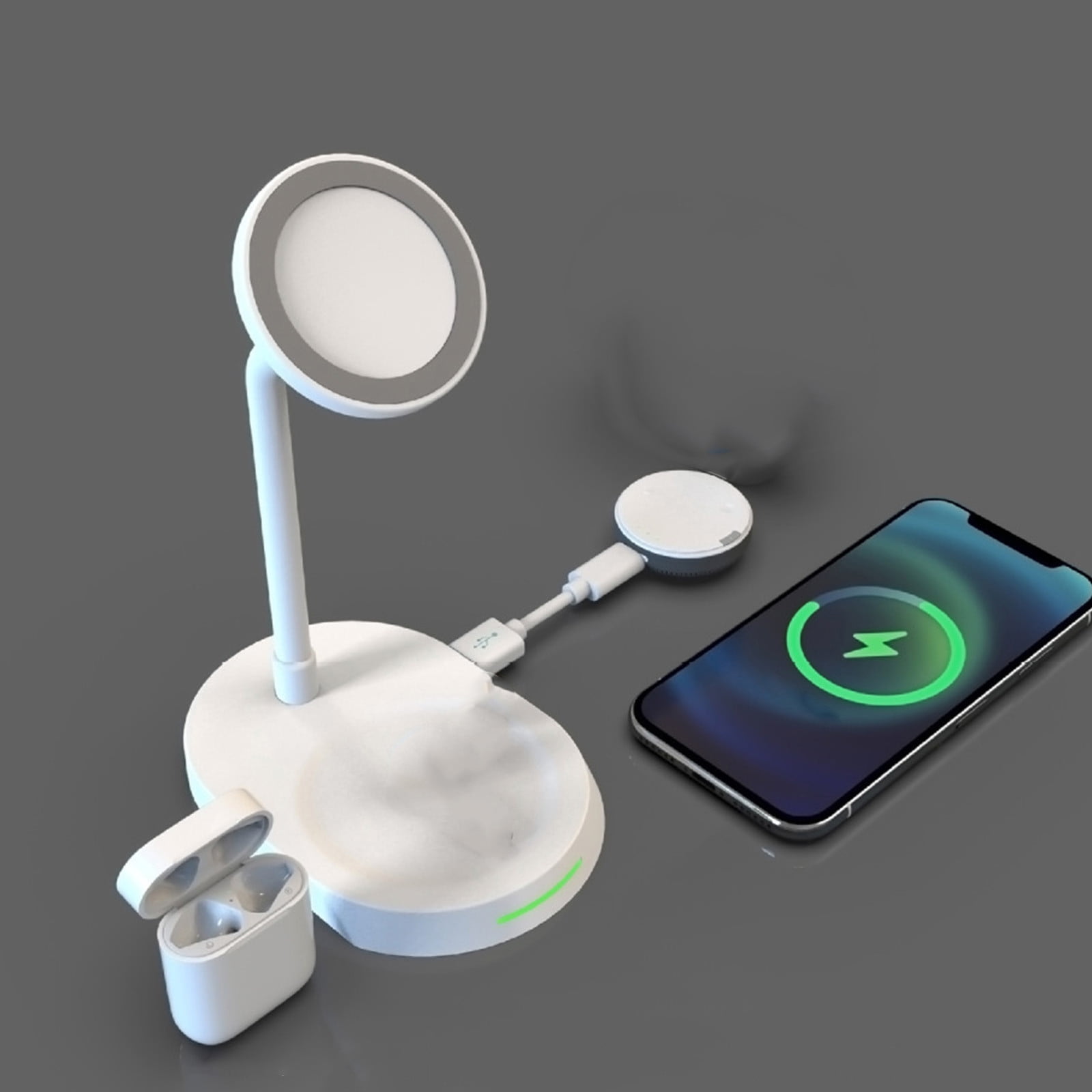 TFYZYY 15W Magnetic Wireless Charger Station for Phones and Headphones ...