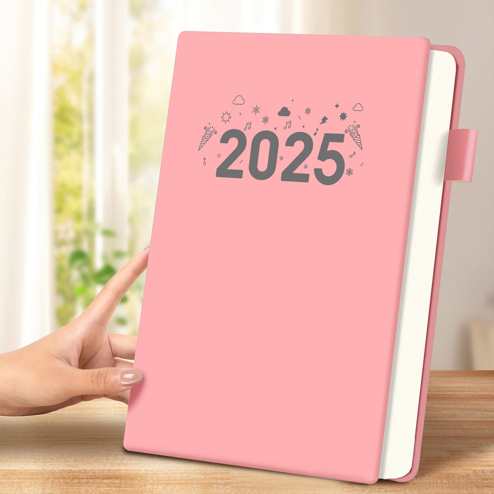 TFYZYY 2025 Weekly Planner Notebook Hardcover | Monthly Tab Calendar ...