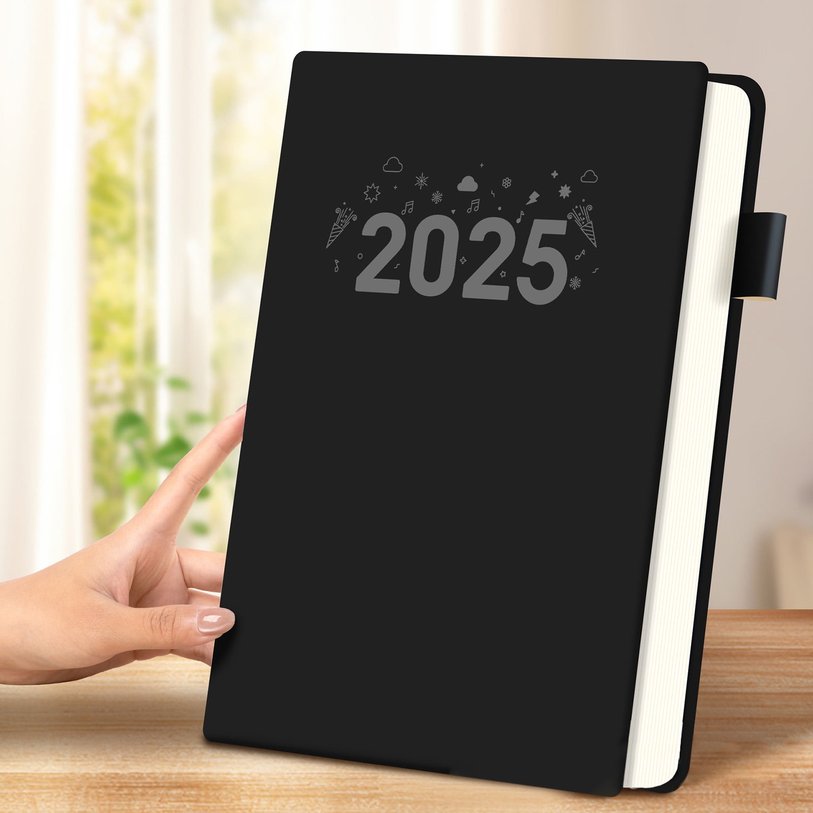 TFYZYY 2025 Weekly Planner Notebook Hardcover | Monthly Tab Calendar ...