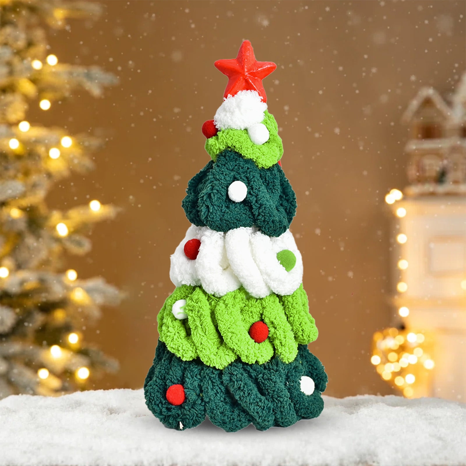 TFYZYY Mini Christmas Tree Decoration for Office Desk Holiday Ornament ...
