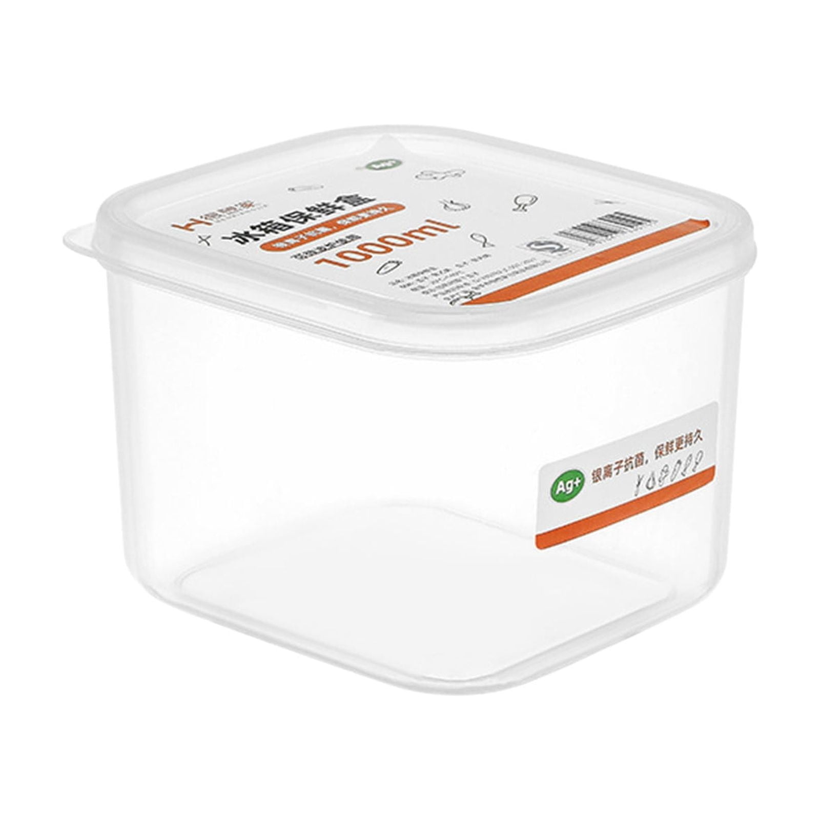 TFYZYY Transparent Plastic Food Storage Containers for Kitchen ...