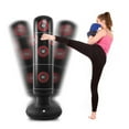 TFixol Fitness Inflatable Punching Bag, PVC Boxing Stand Toy, Indoor ...