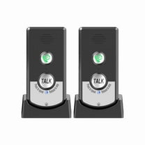 2 Pack Wireless Intercom System for Home - 3280ft Long Range, Voice ...