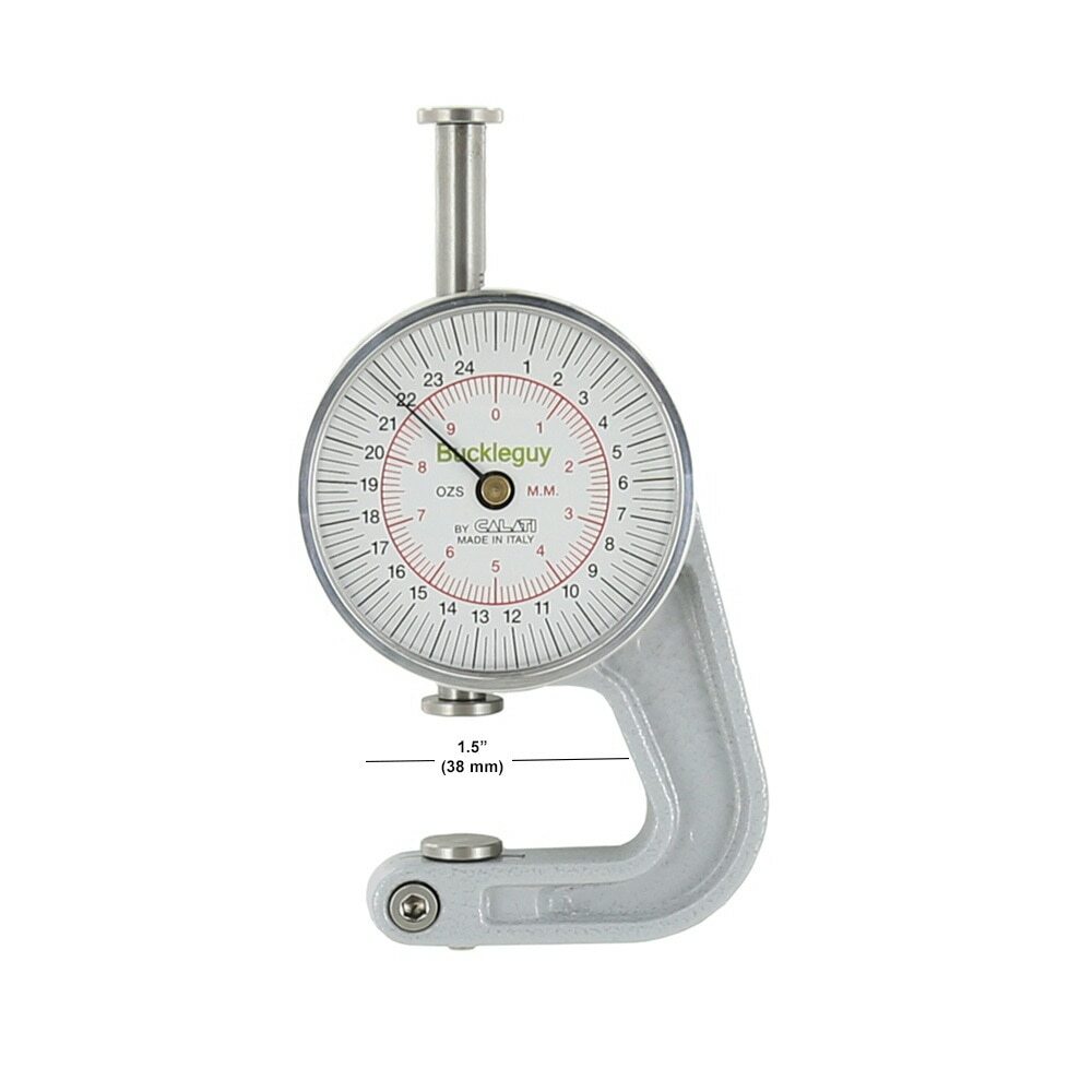TG 25P Leather Thickness Gauge - Walmart.com