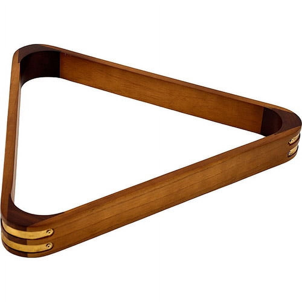 Poker 40-809A Eight Ball Rack with Oak Finish - Walmart.com