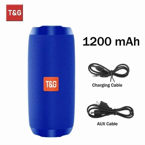 TG117 Portable Bluetooth Speaker TWS Wireless Dual Bass Outdoor Column ...